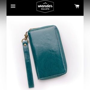 Outdoor Life | Bags | Wander Wallets Expedition Wallet Lake Topography ...